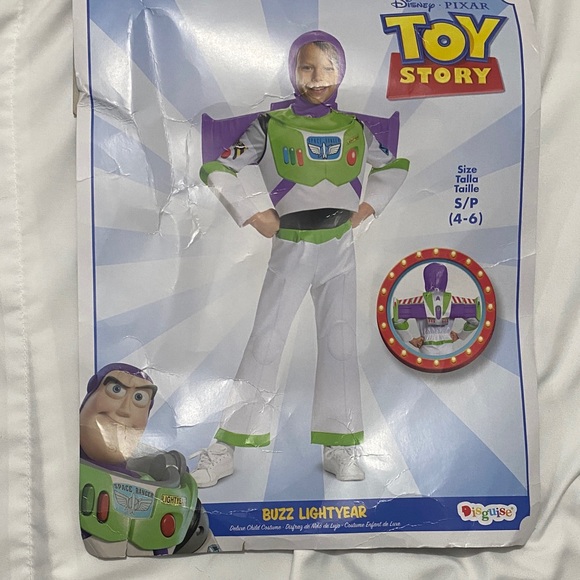 Disney | Toys | Disney Toy Story Buzz Lightyear Costume Green Purple ...
